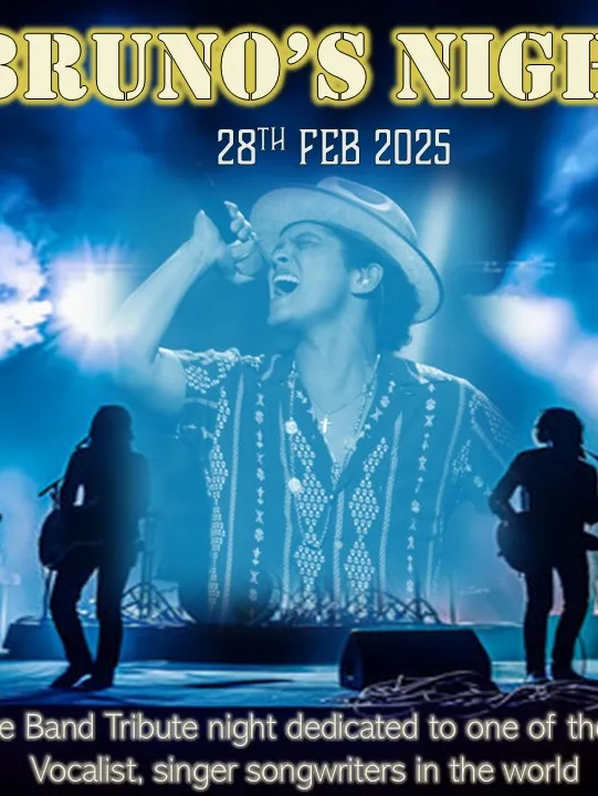 Bruno's Night - A tribute night to Bruno Mars | TicketCoup